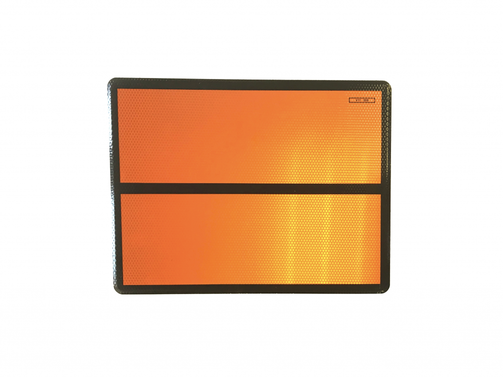 Panel Rígido Naranja ADR 'Abeja' V-11 - Material ADR